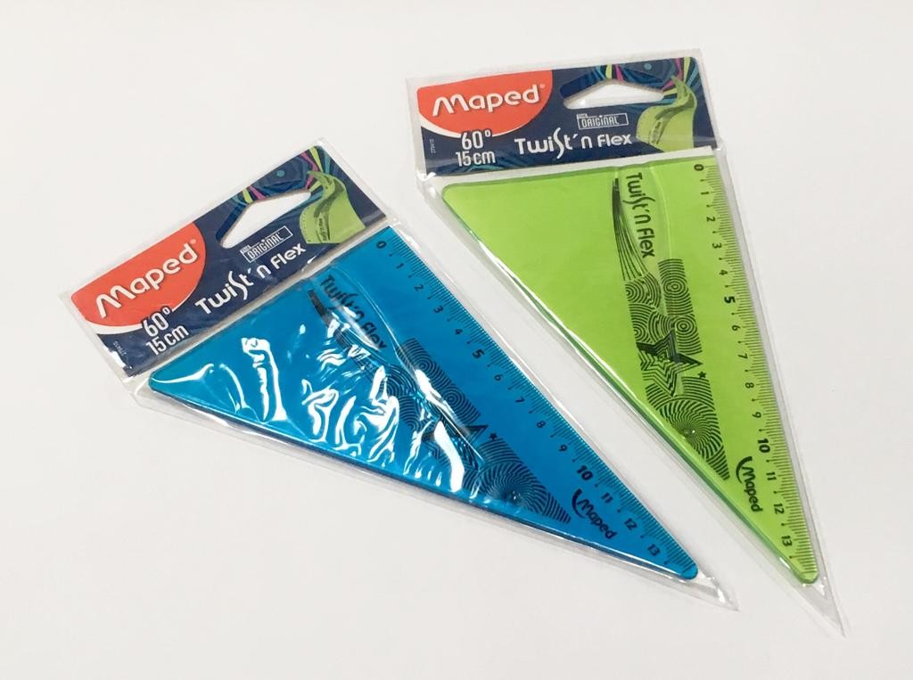 Escuadra Maped Twist Flex 60°/15 – Librería Hora Libre